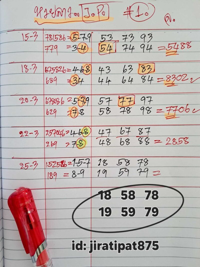 แนวทางหวยลาว 25/3/67 หวยลาวพัฒนา สูตรหวยลาววันนี้แม่นๆ